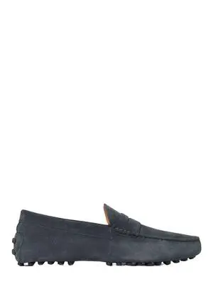 TOD'S Tod's Suede Loafers Blue