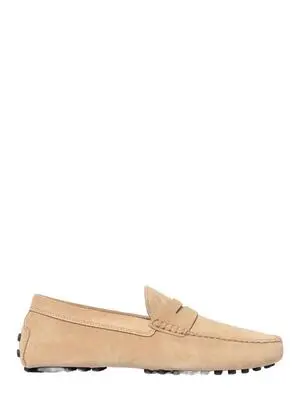 TOD'S Tod's Suede Loafers Brown