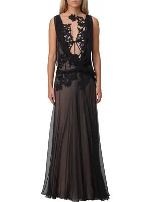 Alberta Ferretti Gown - Black