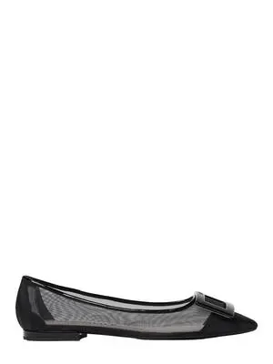ROGER VIVIER Ballerina Flat - Black