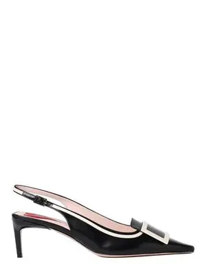 ROGER VIVIER High Heel Slingbacks - Black