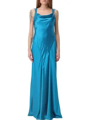 Alberta Ferretti Alberta Ferretti Dress Gnawed Blue