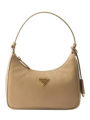 Prada Re-Edition 2005 Re-Nylon And Saffiano Mini Bag Brown