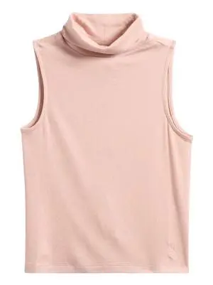 ALLSAINTS AllSaints Bec Turtleneck Tank Rose Dust Pink
