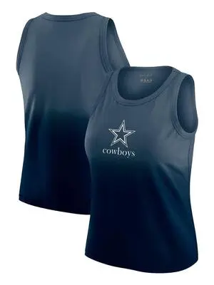 WEAR BY ERIN ANDREWS X Gracie Hunt Dallas Cowboys Ombre Tank Top - Navy