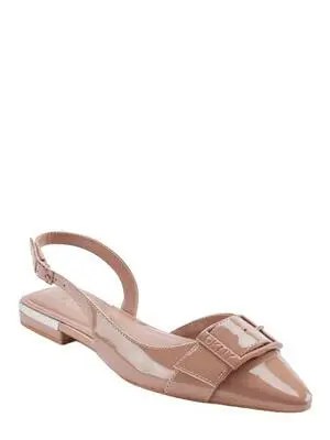 Dkny DKNY Clemma Pointed-Toe Slingback Flats Blush