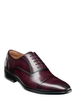 Florsheim Sorrento Lux Cap Toe Oxford - Burgundy