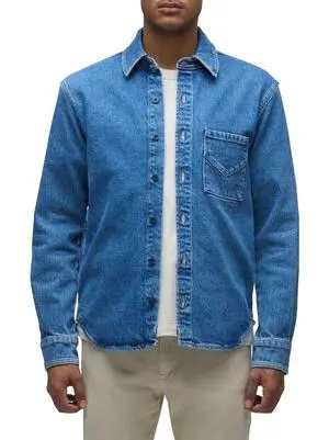 Hudson Jeans Long Sleeve Denim Button-up Shirt - Shade