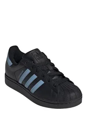 Adidas Superstar Ii Sneaker - Black/ash Blue/black