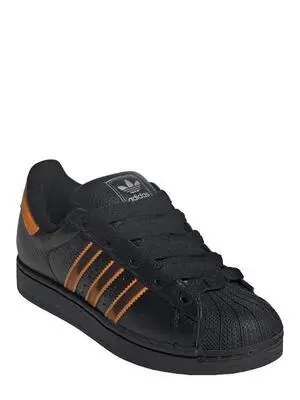 Adidas Superstar Ii Sneaker - Black/crew Orange/orange