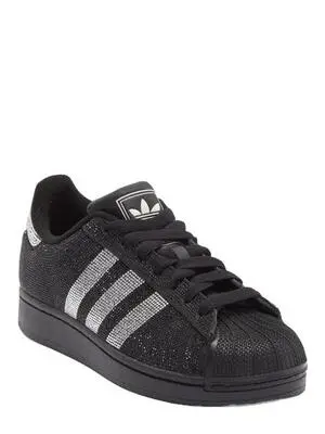Adidas Superstar Ii Sneaker - Black/silver/off White
