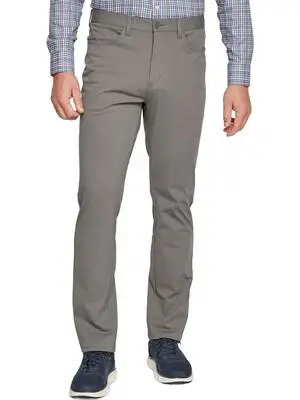 Johnston & Murphy Xc4 Performance Five-pocket Pants - Charcoal