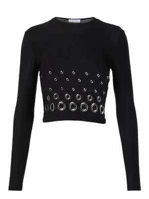 Rabanne Embellished Top - Black