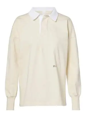 MAISON MARGIELA Cotton Polo Shirt - Beige
