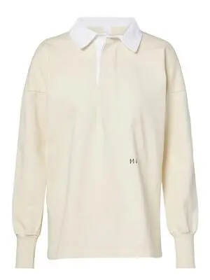 MAISON MARGIELA Cotton Polo Shirt - Beige