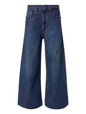 ERL Indiana Wide-leg Jeans - Blue