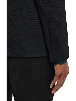 Emporio Armani Rice Stitch Sport Coat - Black