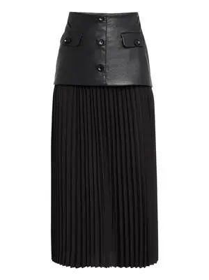 LE SUPERBE Le Superbe Seventythirty Combo Midi Skirt