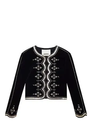 ISABEL MARANT Isabel Marant Hady Velvet Jacket