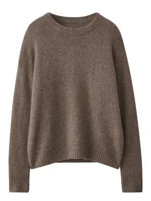 LISA YANG STORE Lova Relaxed-Fit Sweater Nougat