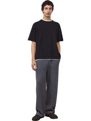 LISA YANG Bradley T-shirt Noir