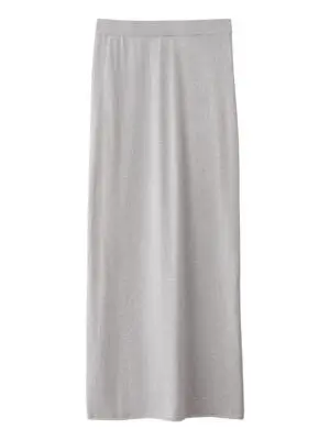 LISA YANG STORE Charlotta Maxi Skirt Grey