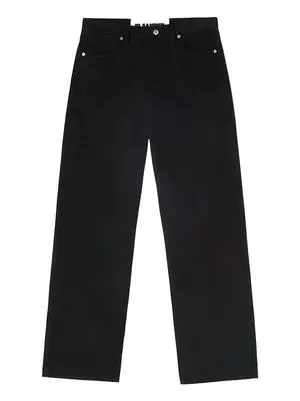 JIL SANDER Loose Fit Jeans - Black