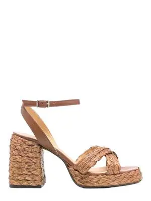 CastaÑer Valeriette Espadrilles With 90mm Heel - Brown