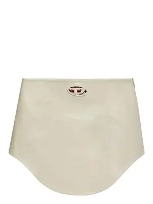 DIESEL® Diesel O-Limpo Mini Skirt Neutrals