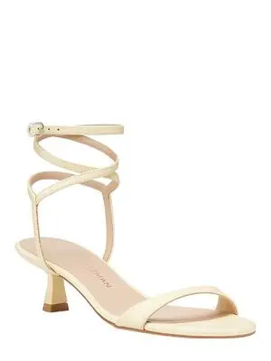 STUART WEITZMAN Nudist 50 Wrap Sandals Lemon