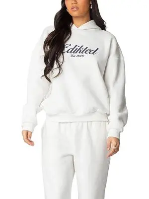 EDIKTED Edikted Miss Hoodie White