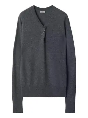 Burberry Cashmere Jumper - Grey