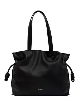Loewe Large Flamenco Shoulder Bag - Black
