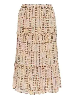 MARANT ETOILE Diya Maxi Skirt - Neutrals