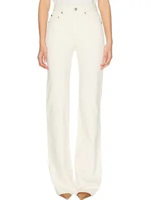 Saint Laurent Bootcut Leg Jeans - Almond Milk
