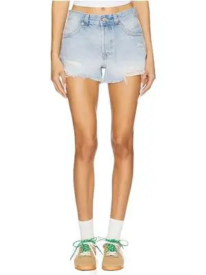 Free People We The Free Now Or Never Denim Short - Moon Child