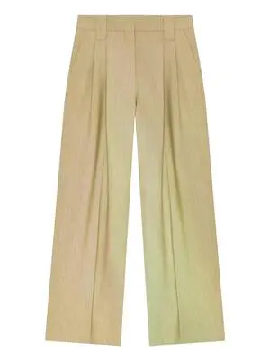GANNI GANNI Appliqué Palazzo Trousers