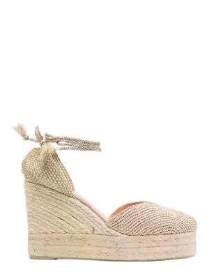 CastaÑer 80mm Cora Espadrilles - Gold