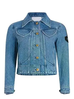 Patou Denim Trucker Jacket - Blue