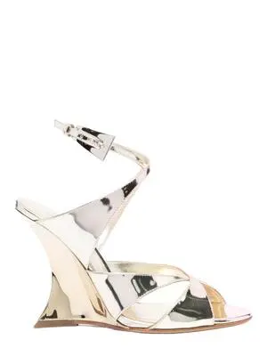Paris Texas 105mm Laila Sandals - Gold