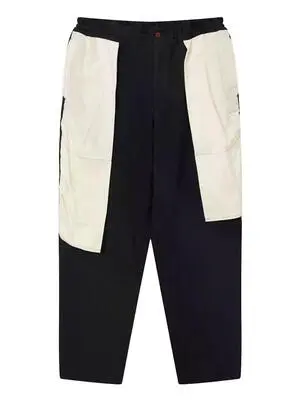 BLACK COMME DES GARÇONS Panel-construction Trousers - Black