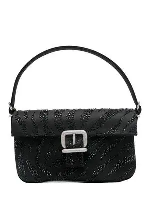 GEDEBE Habibi Embellished Shoulder Bag - Black