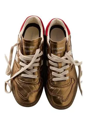 COOLWAY Goal Low-Top Sneakers Bronze