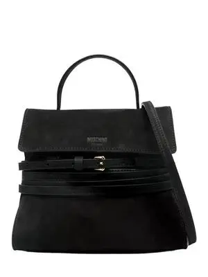 Moschino Moschino Tie Me Small Tote Bag Black