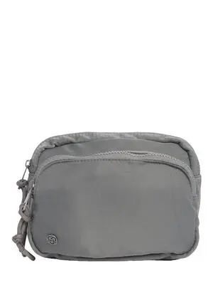 Zella Zella Two-Pocket Belt Bag Grey Forged