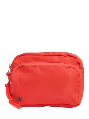 Zella Zella Two-Pocket Belt Bag Red Fiery