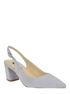 Nine West Nine West Kamsee Slingback Pumps Light Blue