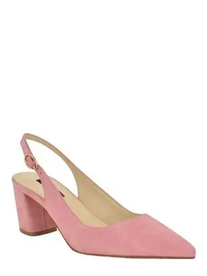 Nine West Nine West Kamsee Slingback Pumps Light Pink