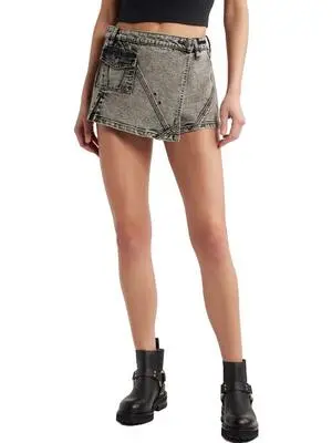 PTCL PTCL Cara Denim Cargo Skort