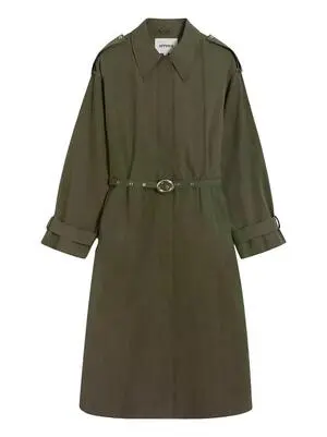 Apparis Ozzy Trench Coat - Green